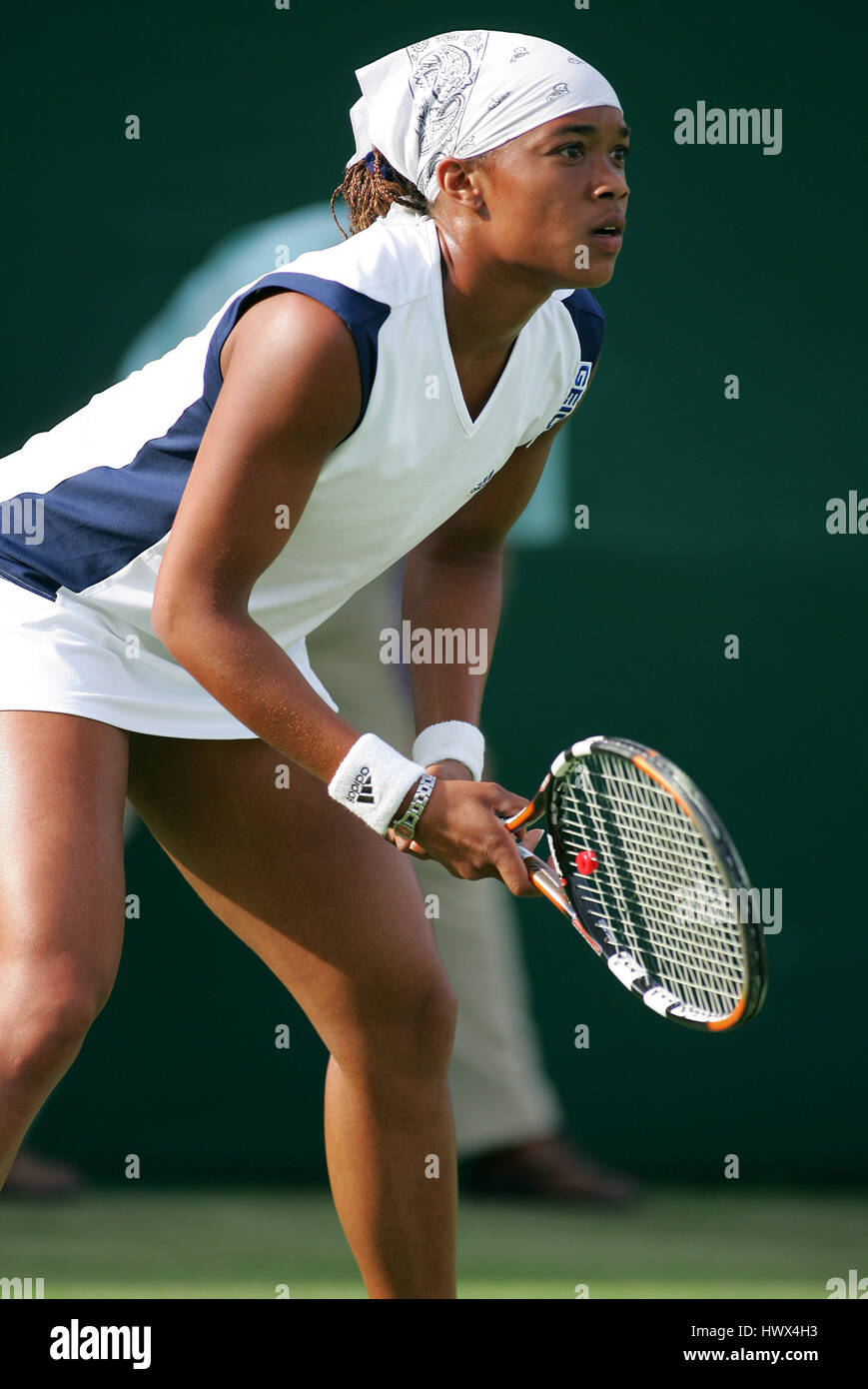 ANGELA HAYNES USA WIMBLEDON LONDON 21 June 2005 Stock Photo - Alamy