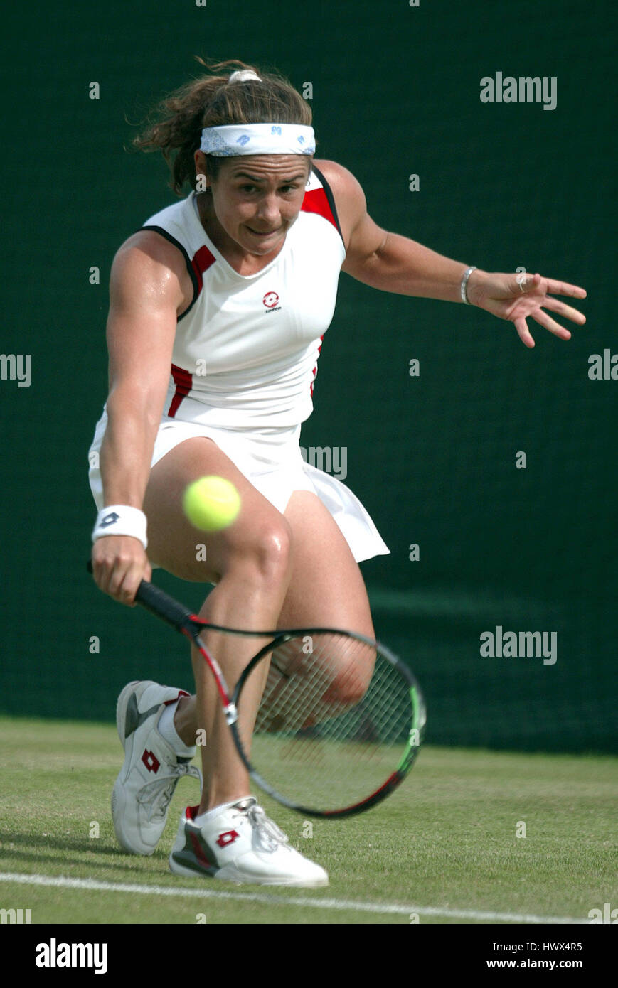 Wimbledon virginia ruano pascual hi-res stock photography and images ...