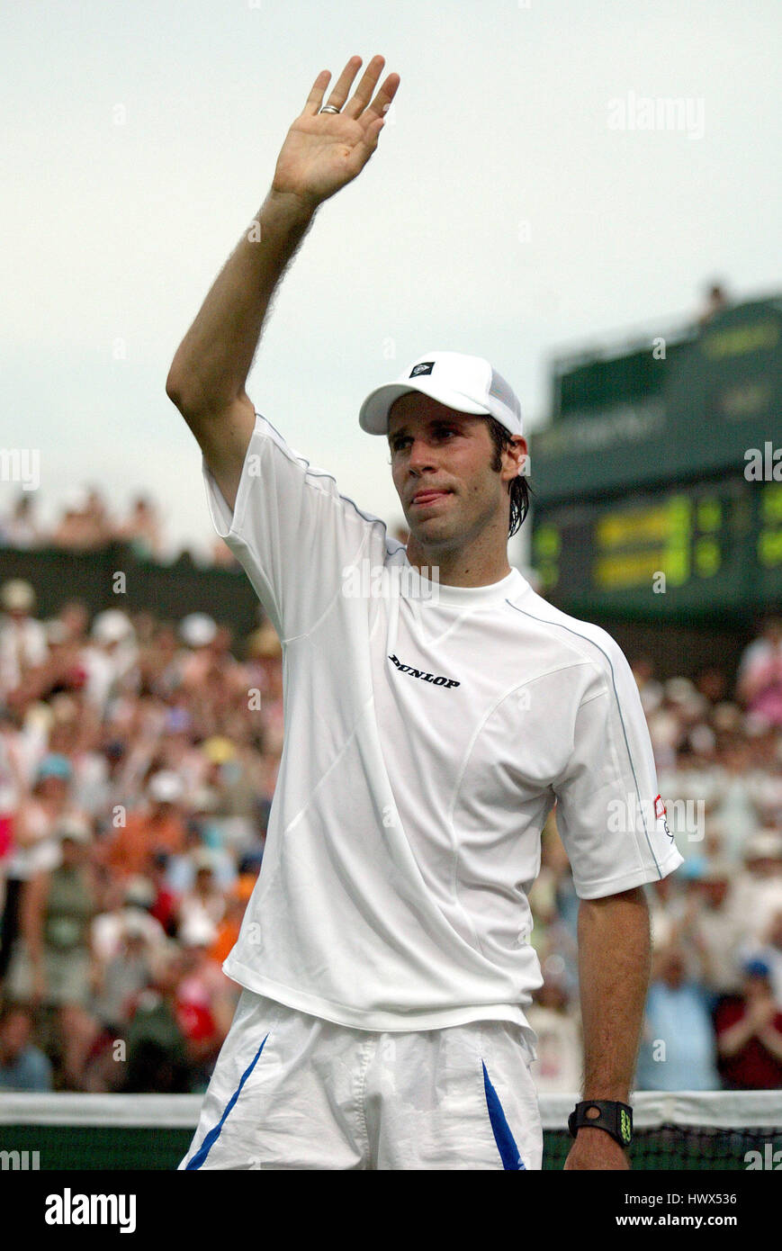 GREG RUSEDSKI WIMBLEDON CHAMPIONSHIPS 2005 WIMBLEDON LONDON ENGLAND 20 ...