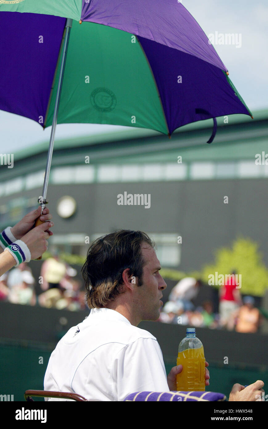 GREG RUSEDSKI WIMBLEDON CHAMPIONSHIPS 2005 WIMBLEDON LONDON ENGLAND 20 ...