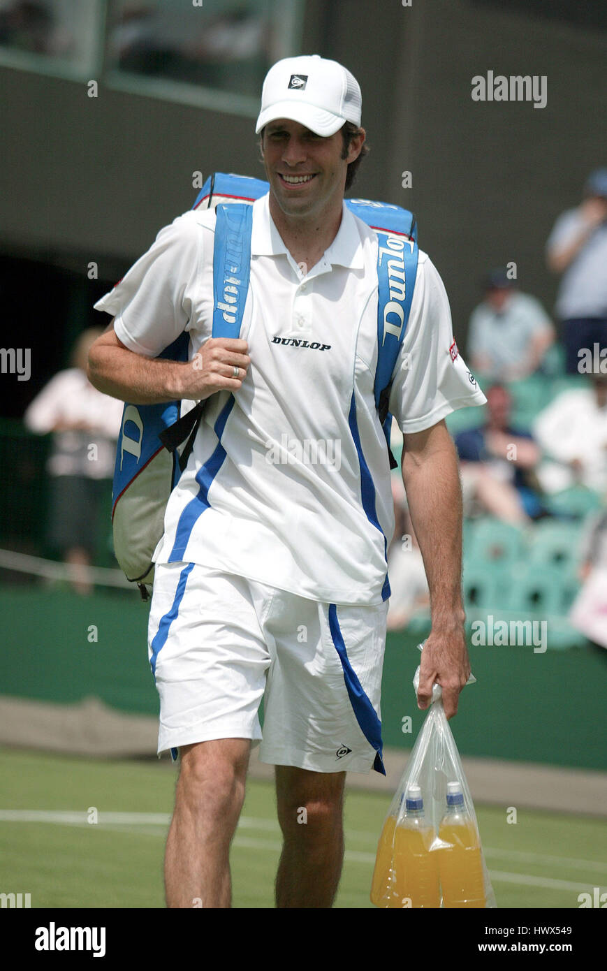 GREG RUSEDSKI WIMBLEDON CHAMPIONSHIPS 2005 WIMBLEDON LONDON ENGLAND 20 ...