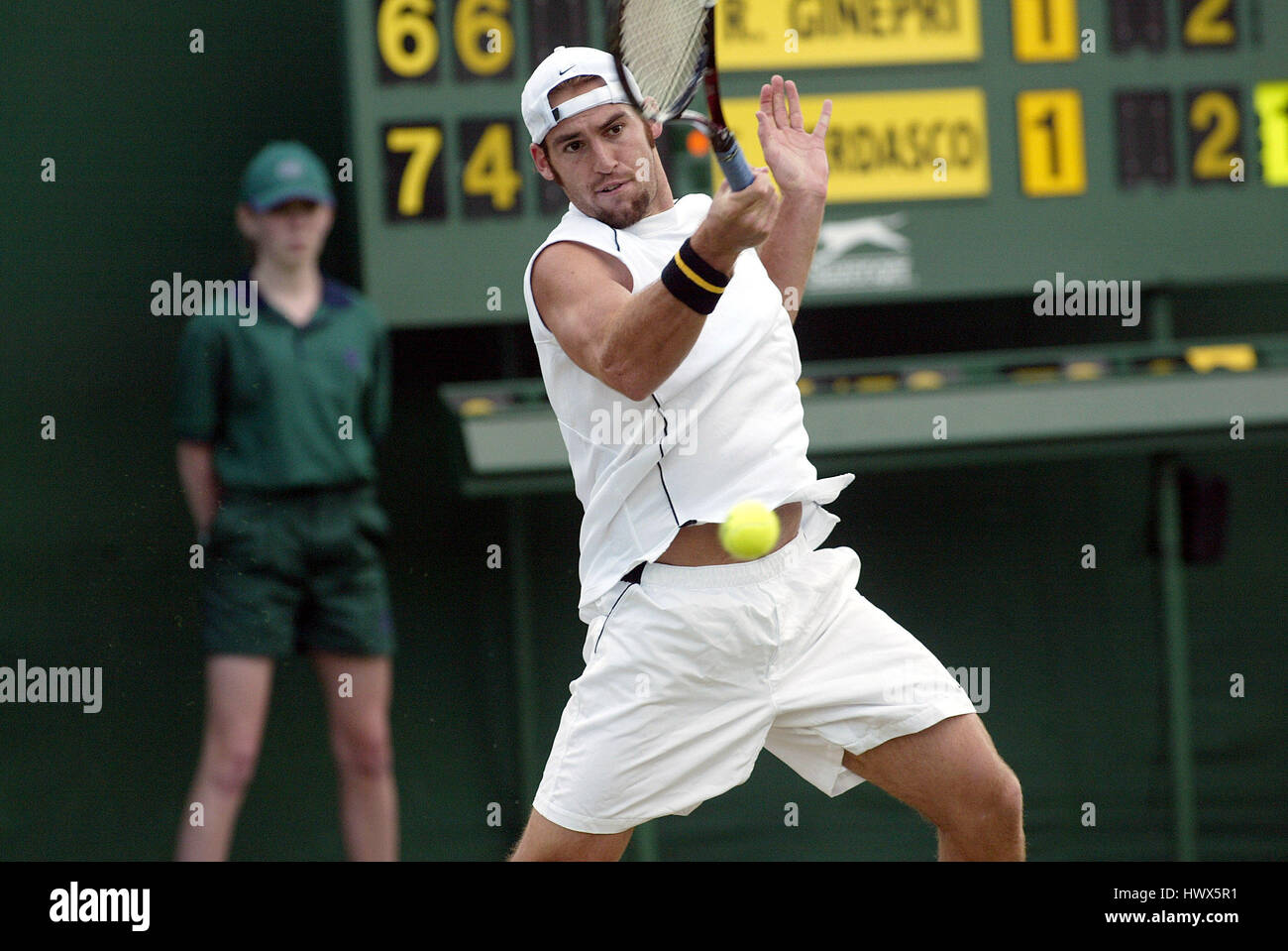 ROBBY GINEPRI WIMBLEDON CHAMPIONSHIPS 2004 WIMBLEDON LONDON ENGLAND 24 ...