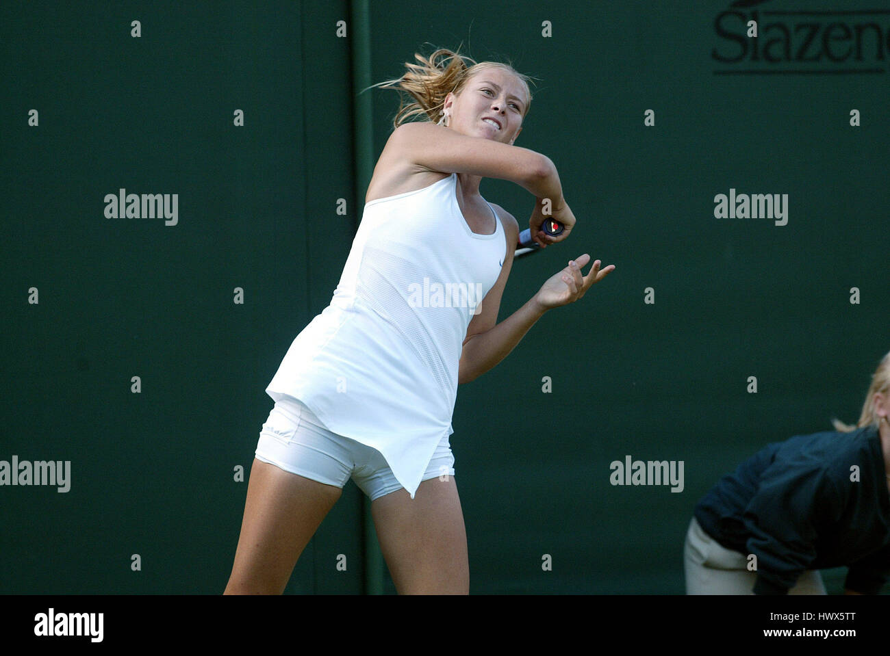MARIA SHARAPOVA WIMBLEDON CHAMPIONSHIPS 2004 WIMBLEDON LONDON ENGLAND ...