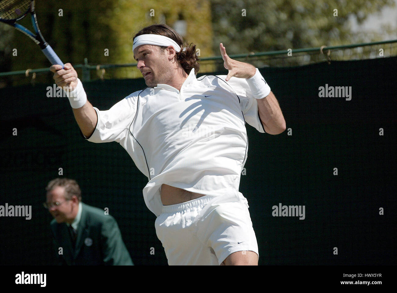 CARLOS MOYA WIMBLEDON CHAMPIONSHIPS 2004 WIMBLEDON LONDON ENGLAND 24 ...