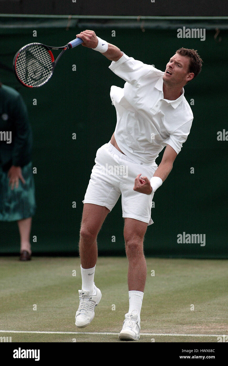 SJENG SCHALKEN WIMBLEDON CHAMPIONSHIPS 2004 WIMBLEDON LONDON ENGLAND 24 ...