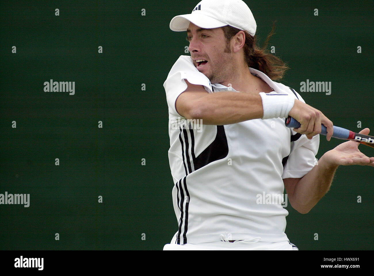 NICOLAS MASSU WIMBLEDON CHAMPIONSHIPS 2004 WIMBLEDON LONDON ENGLAND 24 ...