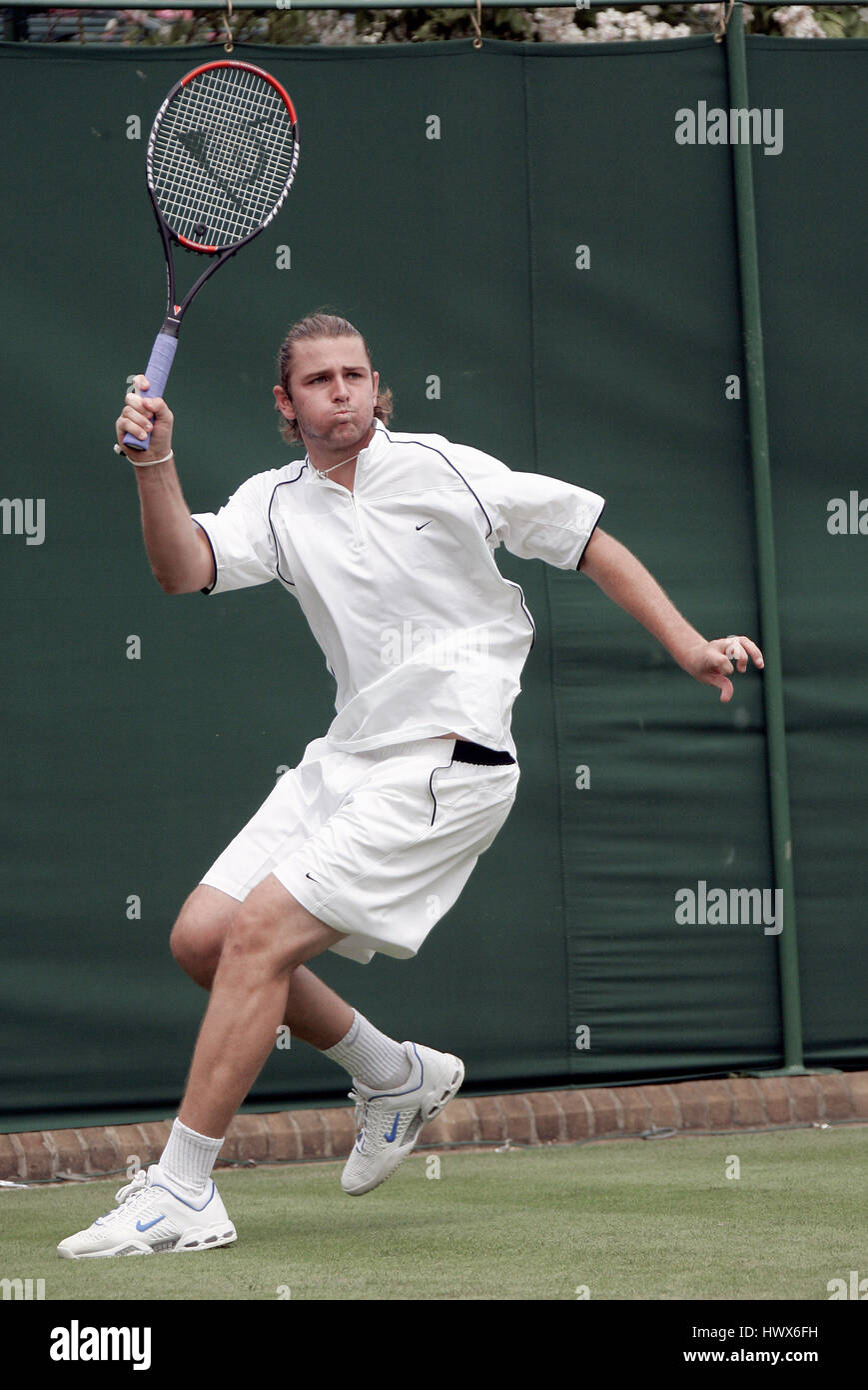 MARDY FISH WIMBLEDON CHAMPIONSHIPS 2004 WIMBLEDON LONDON ENGLAND 22 ...
