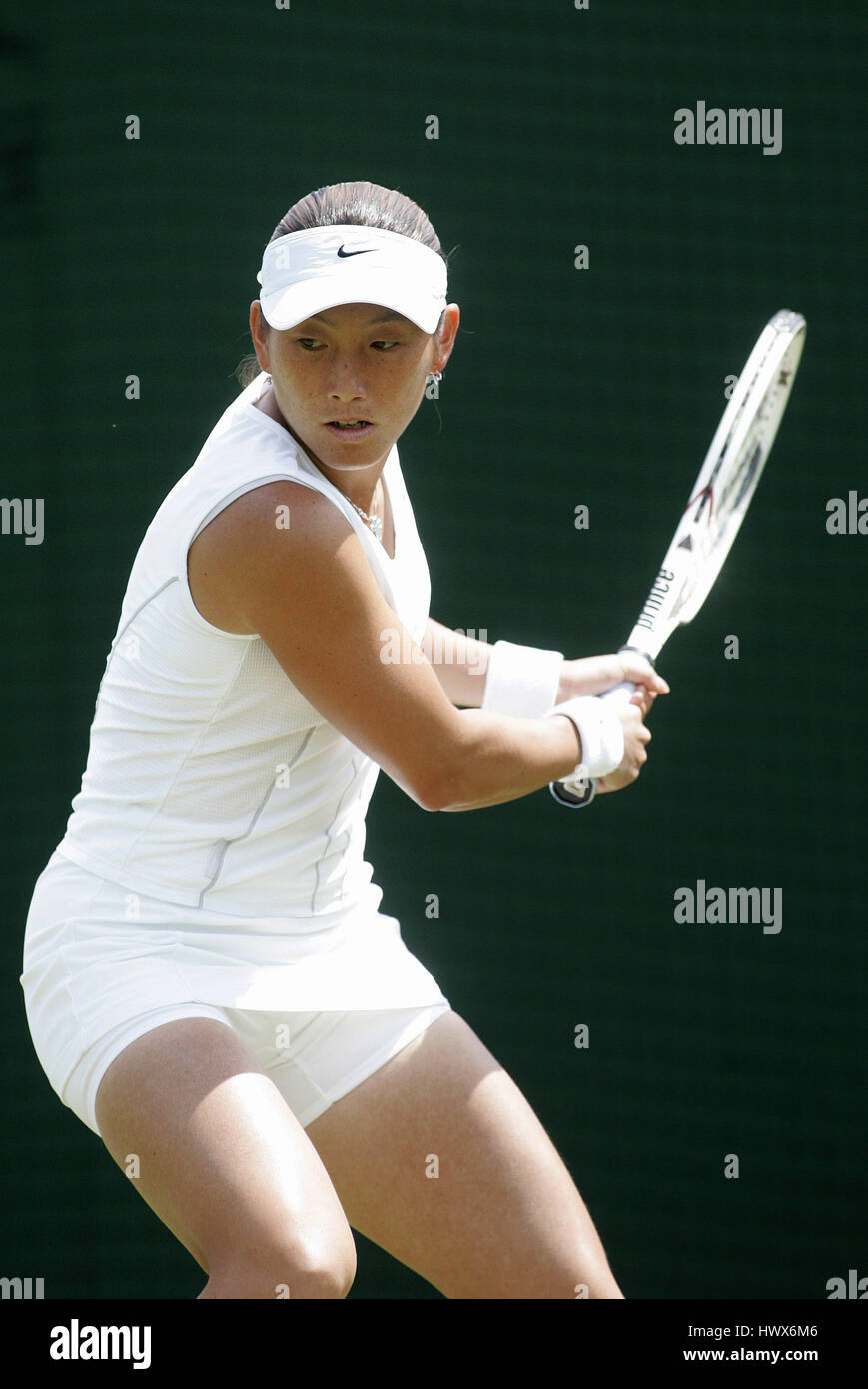 AI SUGIYAMA WIMBLEDON CHAMPIONSHIPS 2004 WIMBLEDON LONDON ENGLAND 21 ...