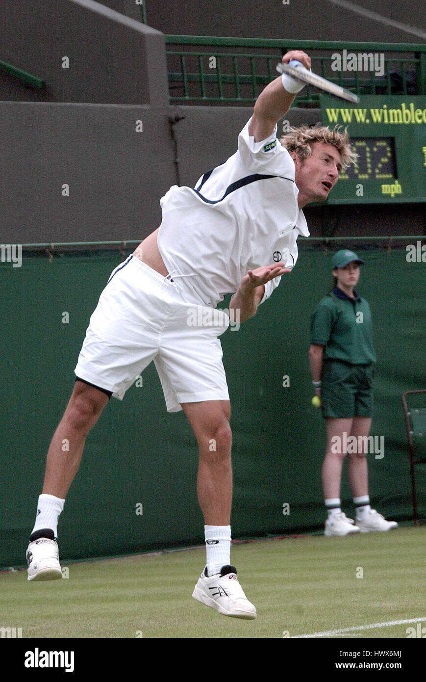 JUAN CARLOS FERRERO WIMBLEDON CHAMPIONSHIPS 2004 WIMBLEDON LONDON ...
