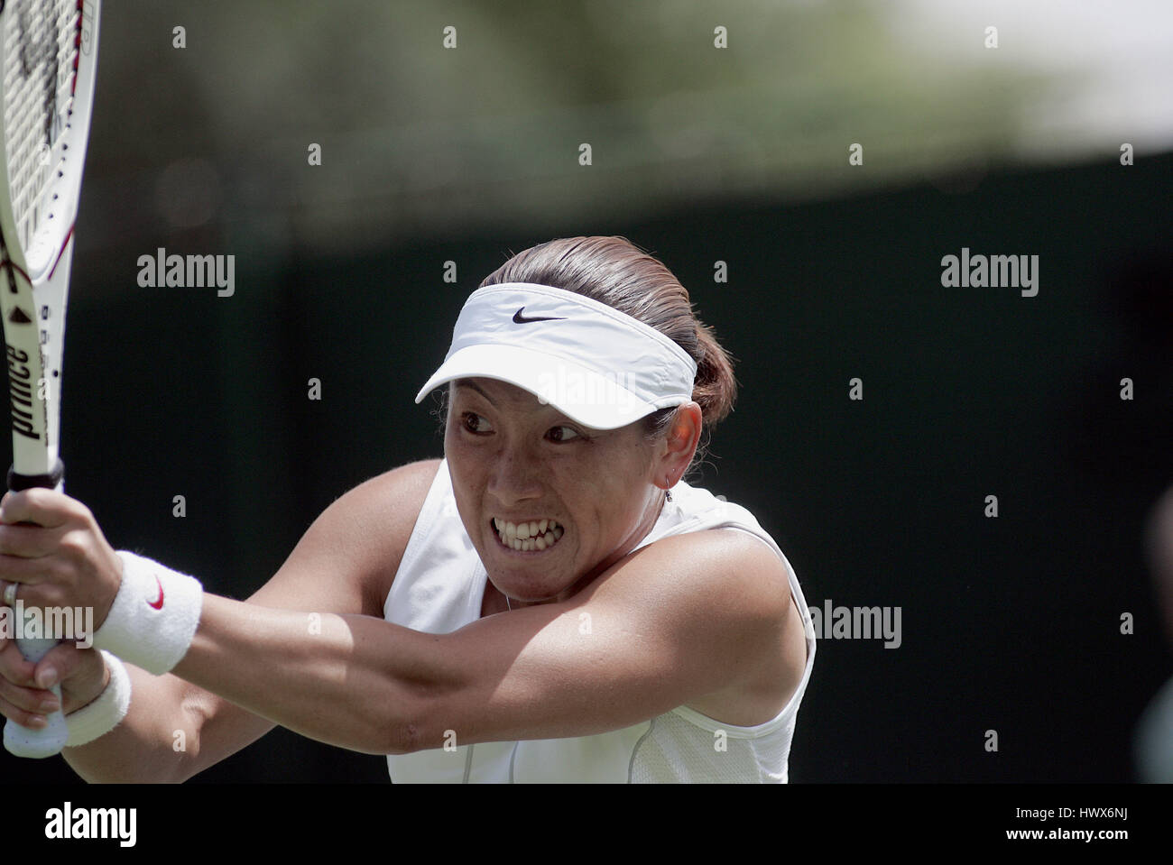 AI SUGIYAMA WIMBLEDON CHAMPIONSHIPS 2004 WIMBLEDON LONDON ENGLAND 21 ...