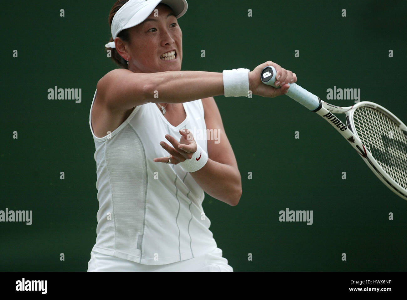 AI SUGIYAMA WIMBLEDON CHAMPIONSHIPS 2004 WIMBLEDON LONDON ENGLAND 21 ...