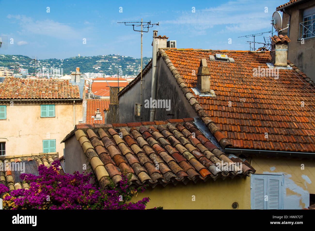 French shingles hi-res stock photography and images - Alamy