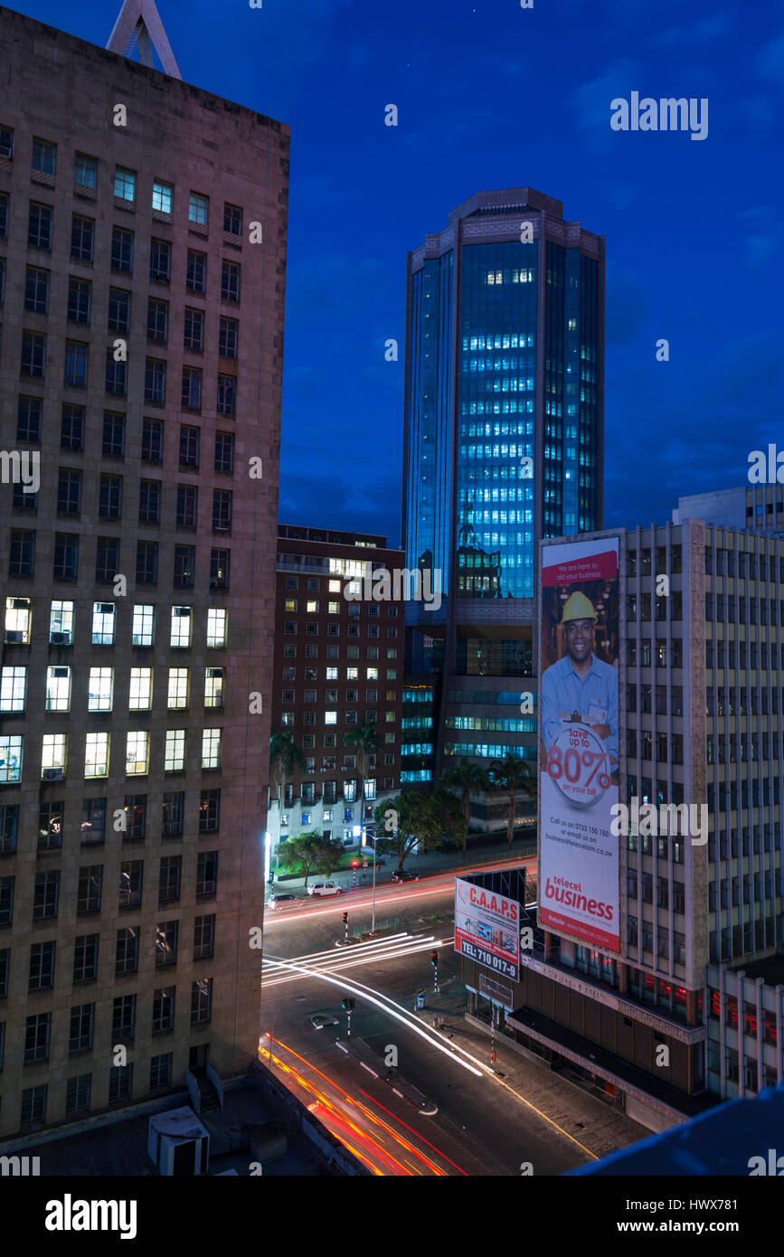 Harare is the capital of Zimbabwe Stock Photo - Alamy