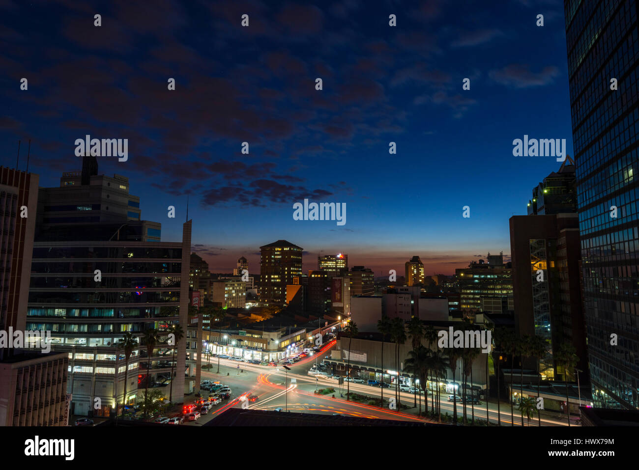 Harare is the capital of Zimbabwe Stock Photo - Alamy