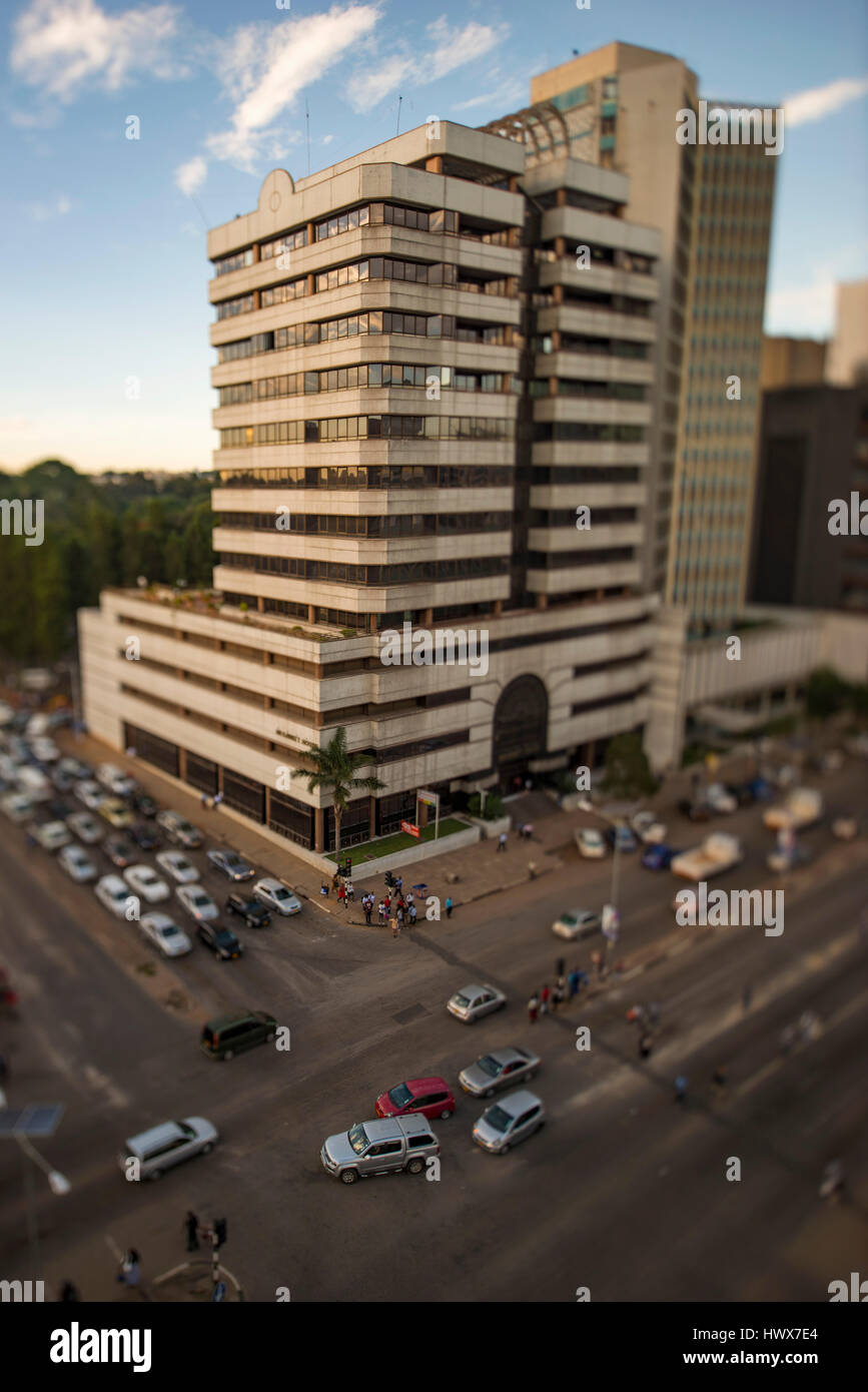 Harare is the capital of Zimbabwe Stock Photo - Alamy