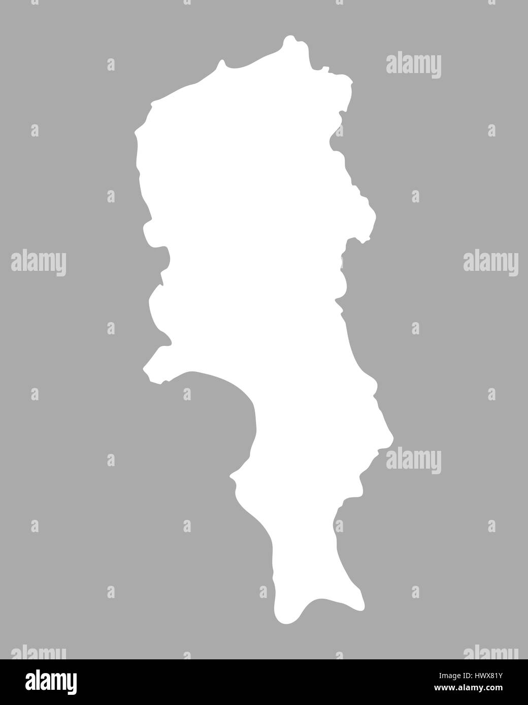 Map of Sal Stock Photo - Alamy