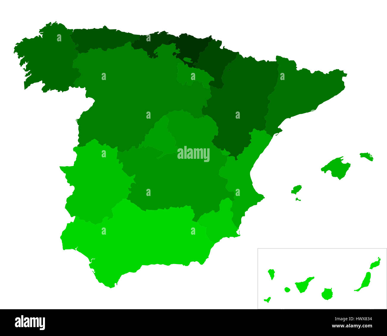 Castile aragon map hi-res stock photography and images - Alamy