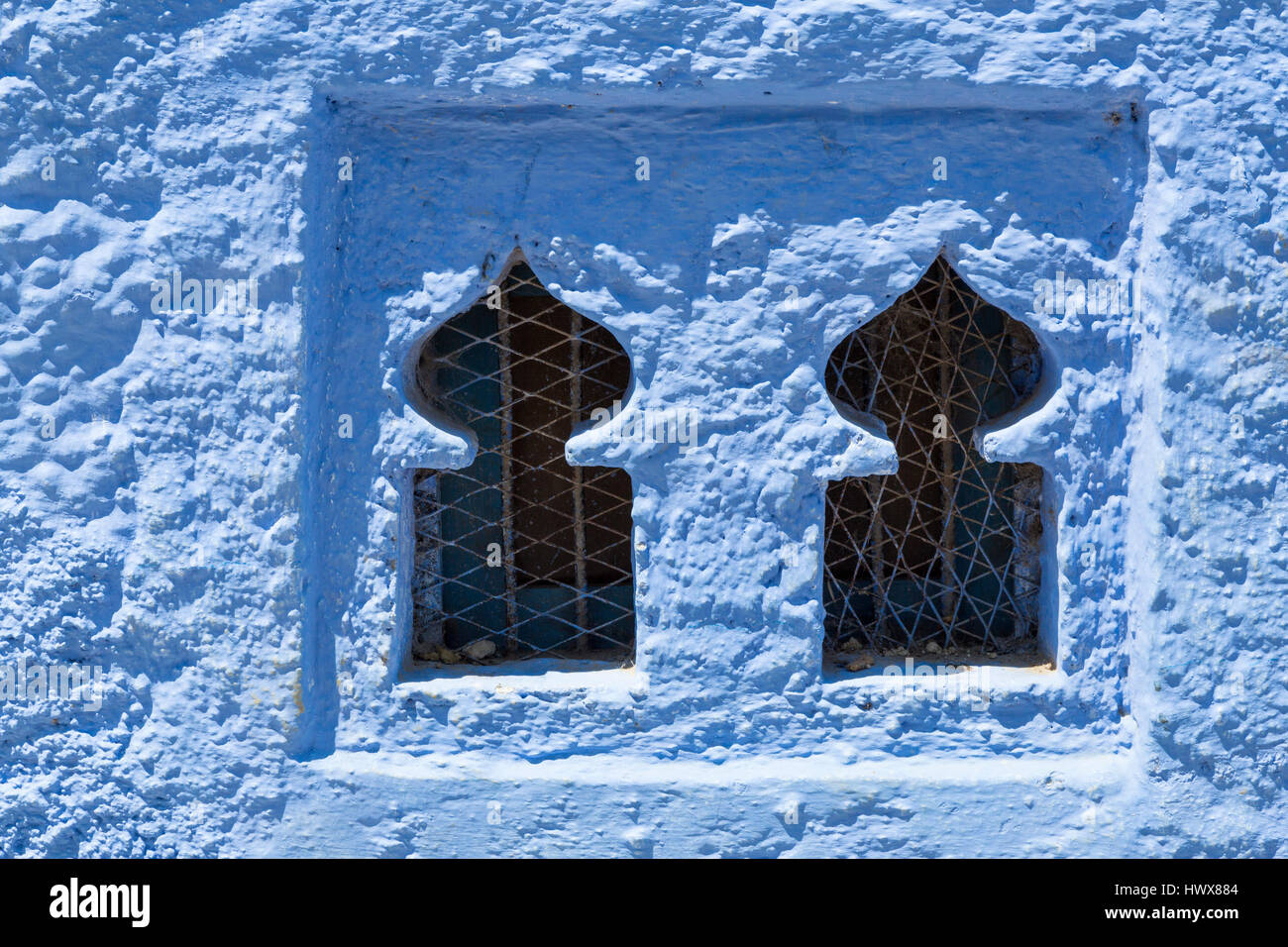 Chefchaouen, Morocco. Window in House in the Medina Stock Photo - Alamy