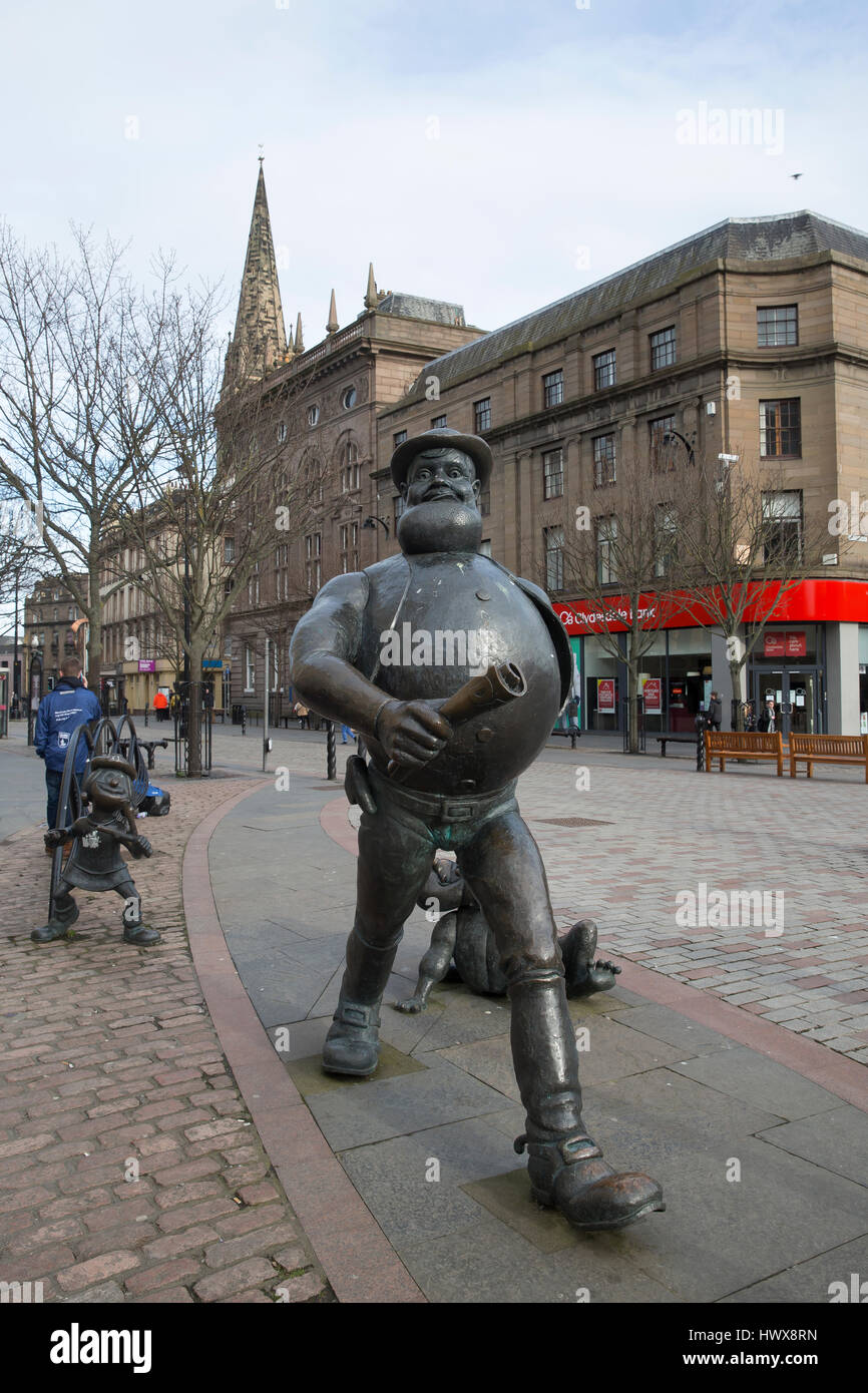 Dundee Market Square Scotland Stock Photo - Alamy