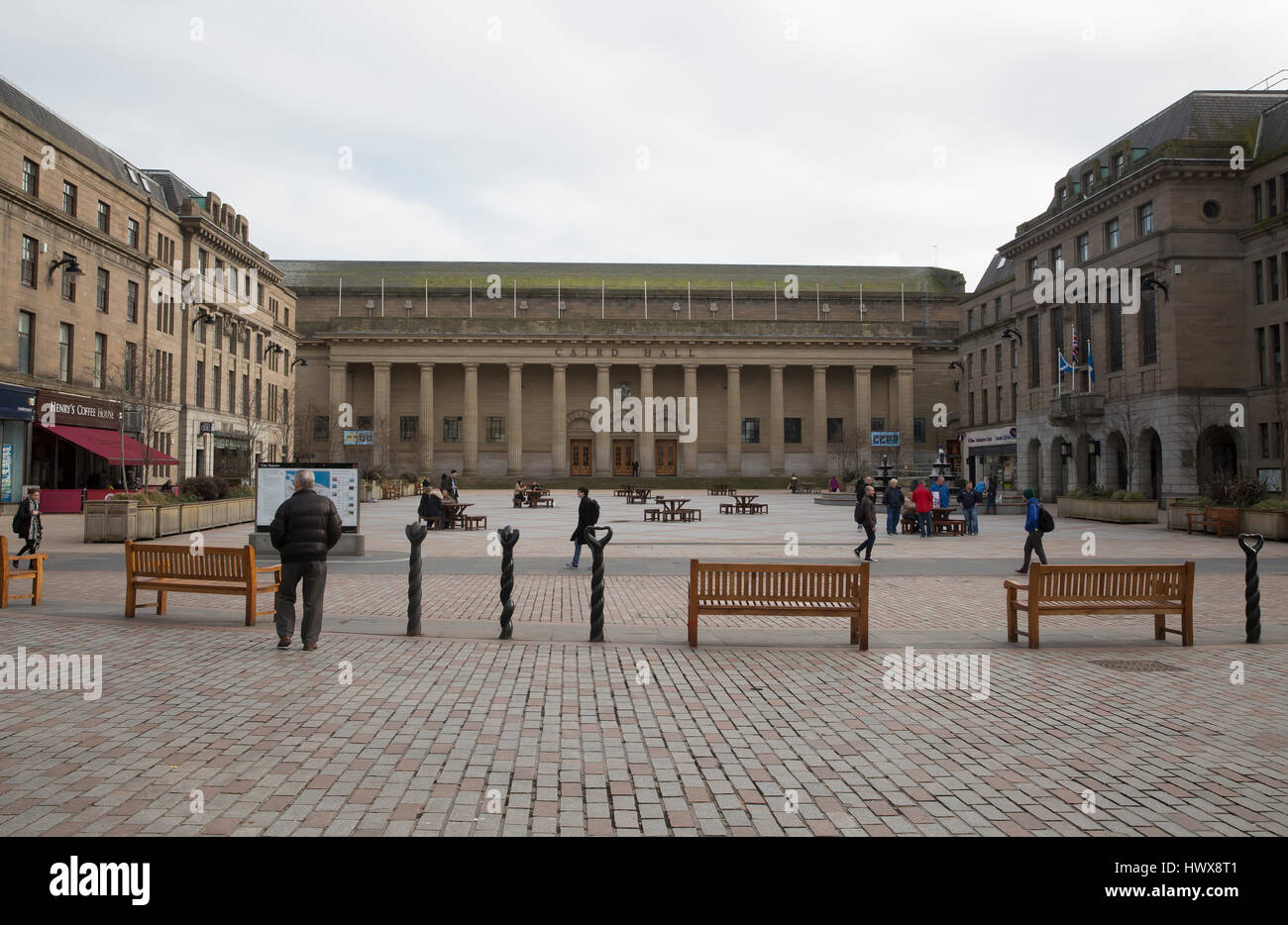 Dundee Market Square Scotland Stock Photo - Alamy