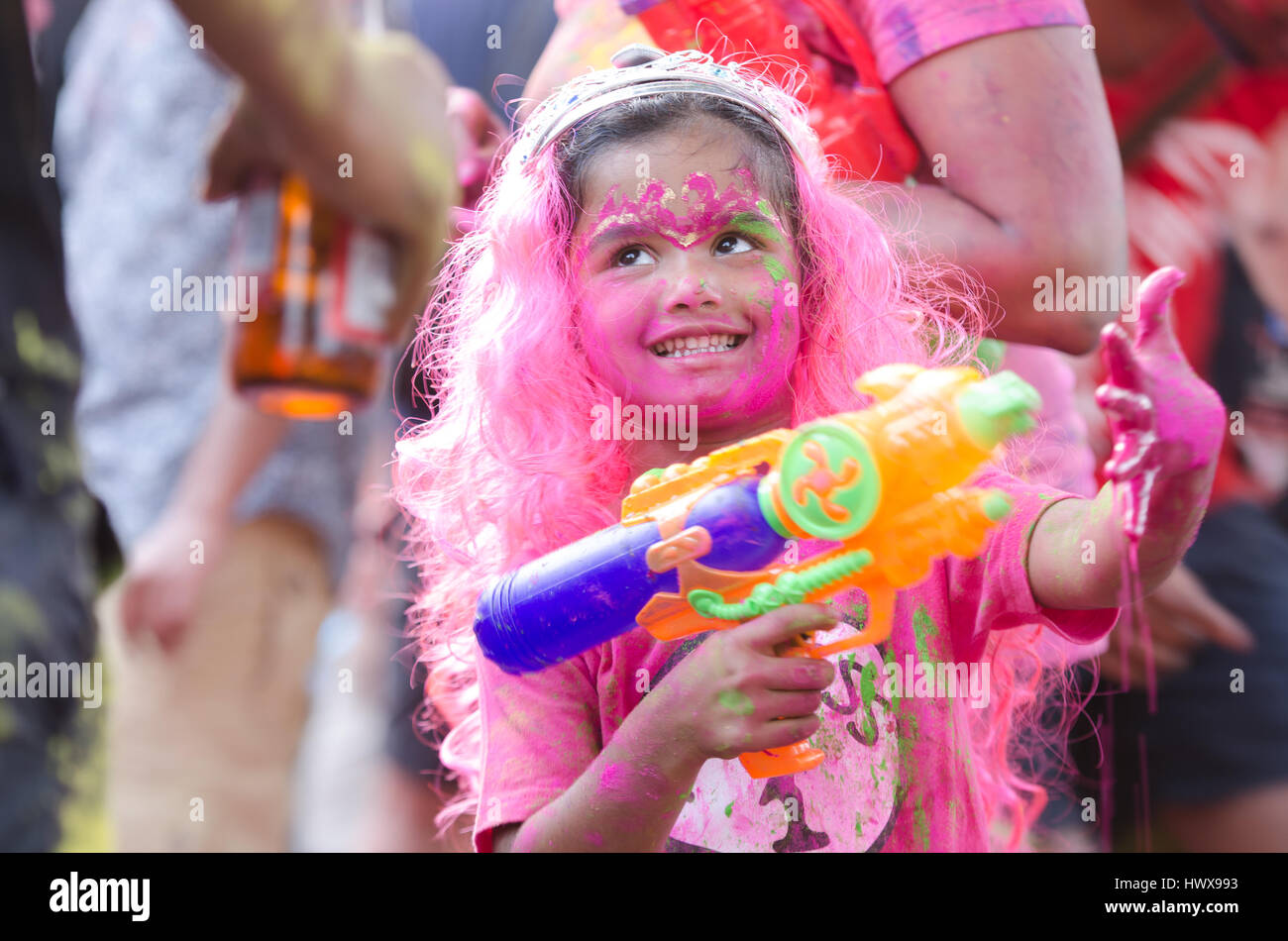 Goa Carnival, India- 25th Feb 2017. Grand Parade, dancing in the ...