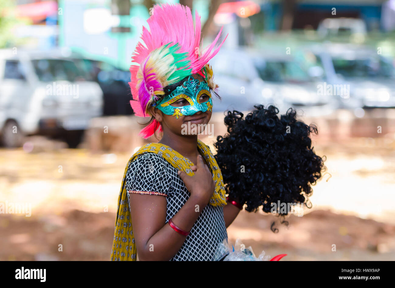 Children playing in dresses hi-res stock photography and images - Alamy