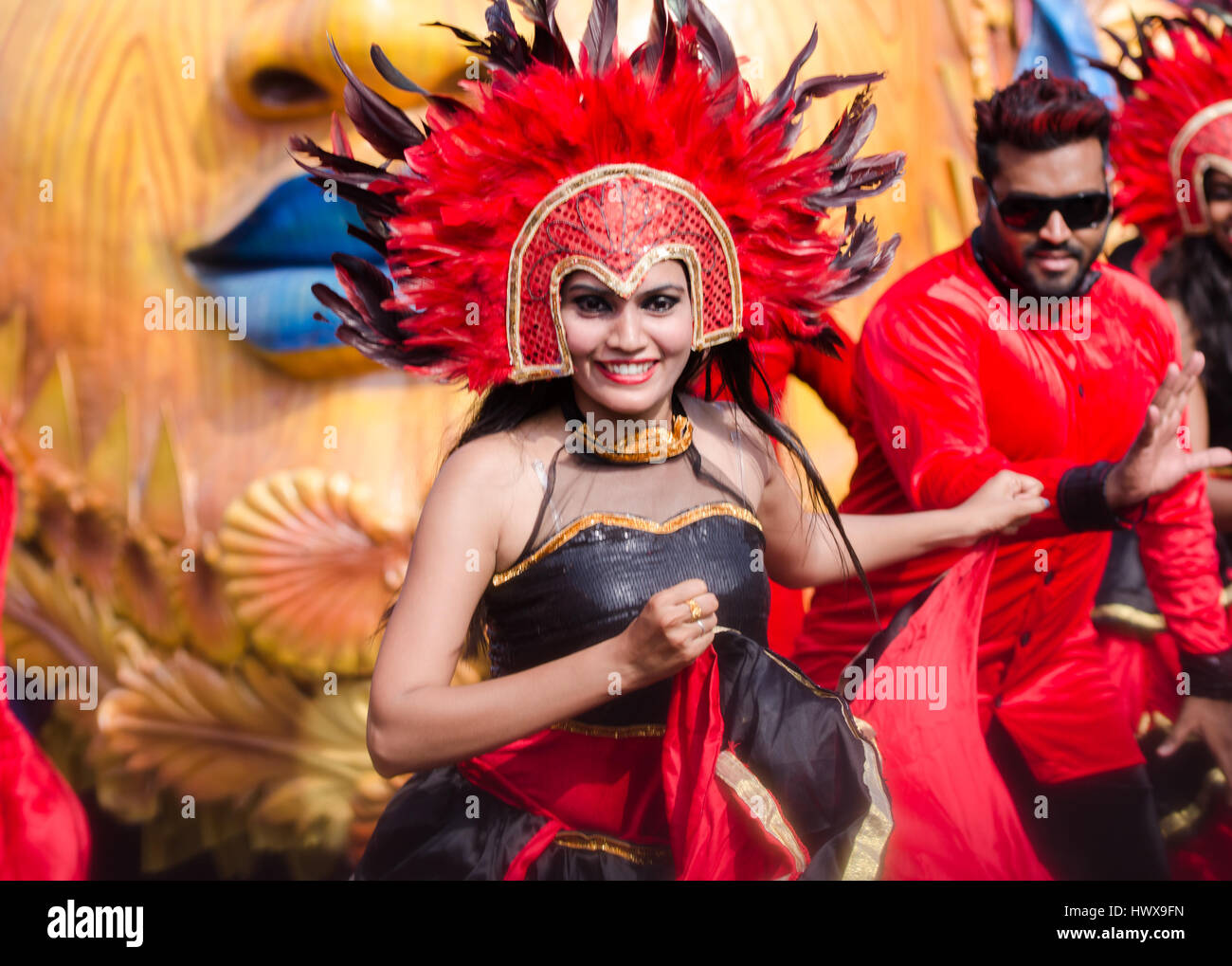 Goa dresses hi-res stock photography and images - Alamy