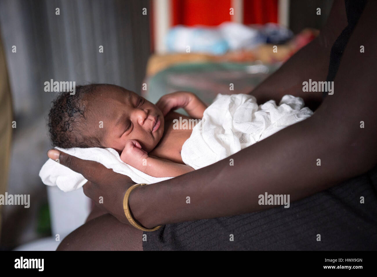 Little Girl Giving Birth