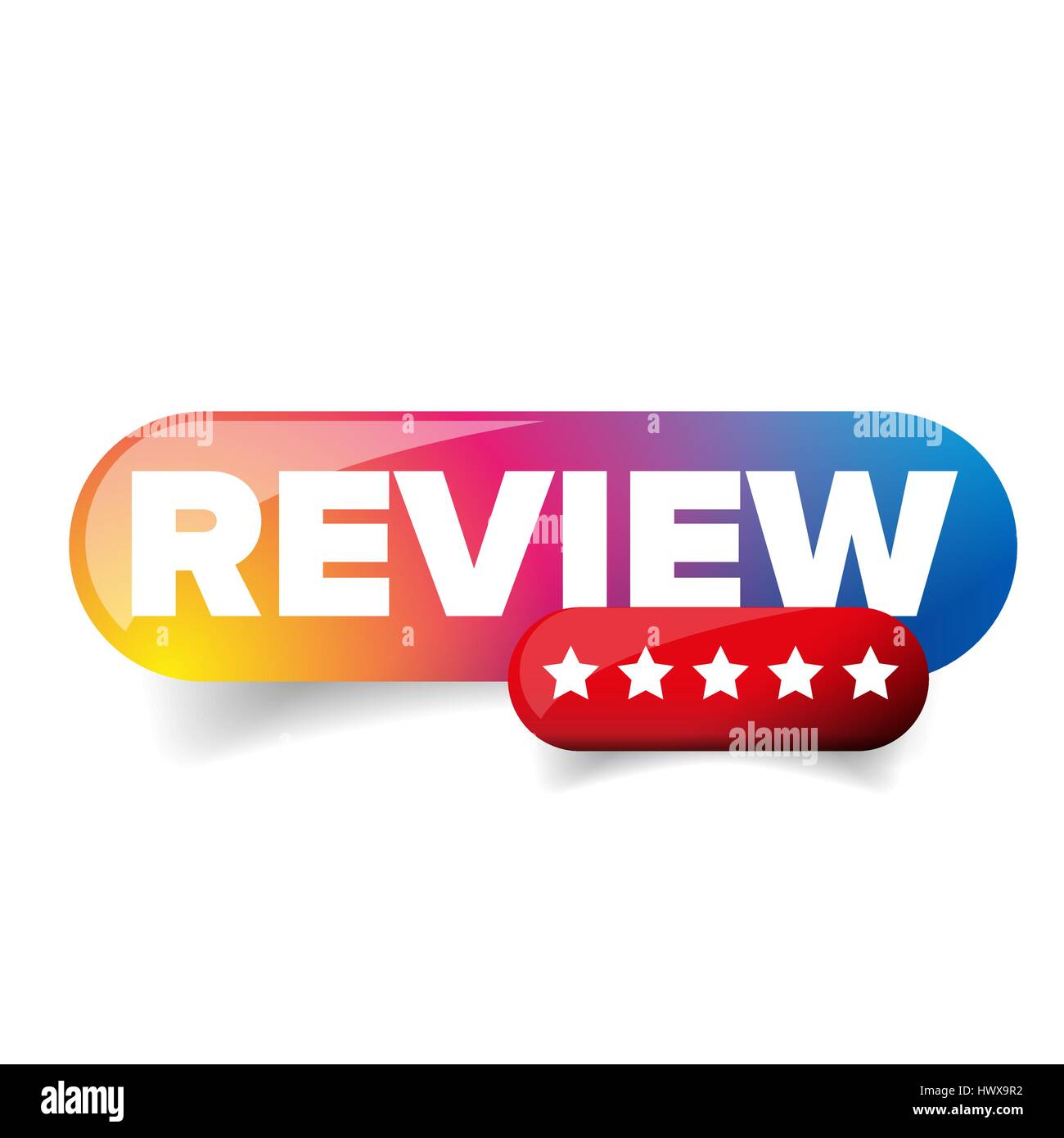 Positive review icon Stock Vector Images - Alamy