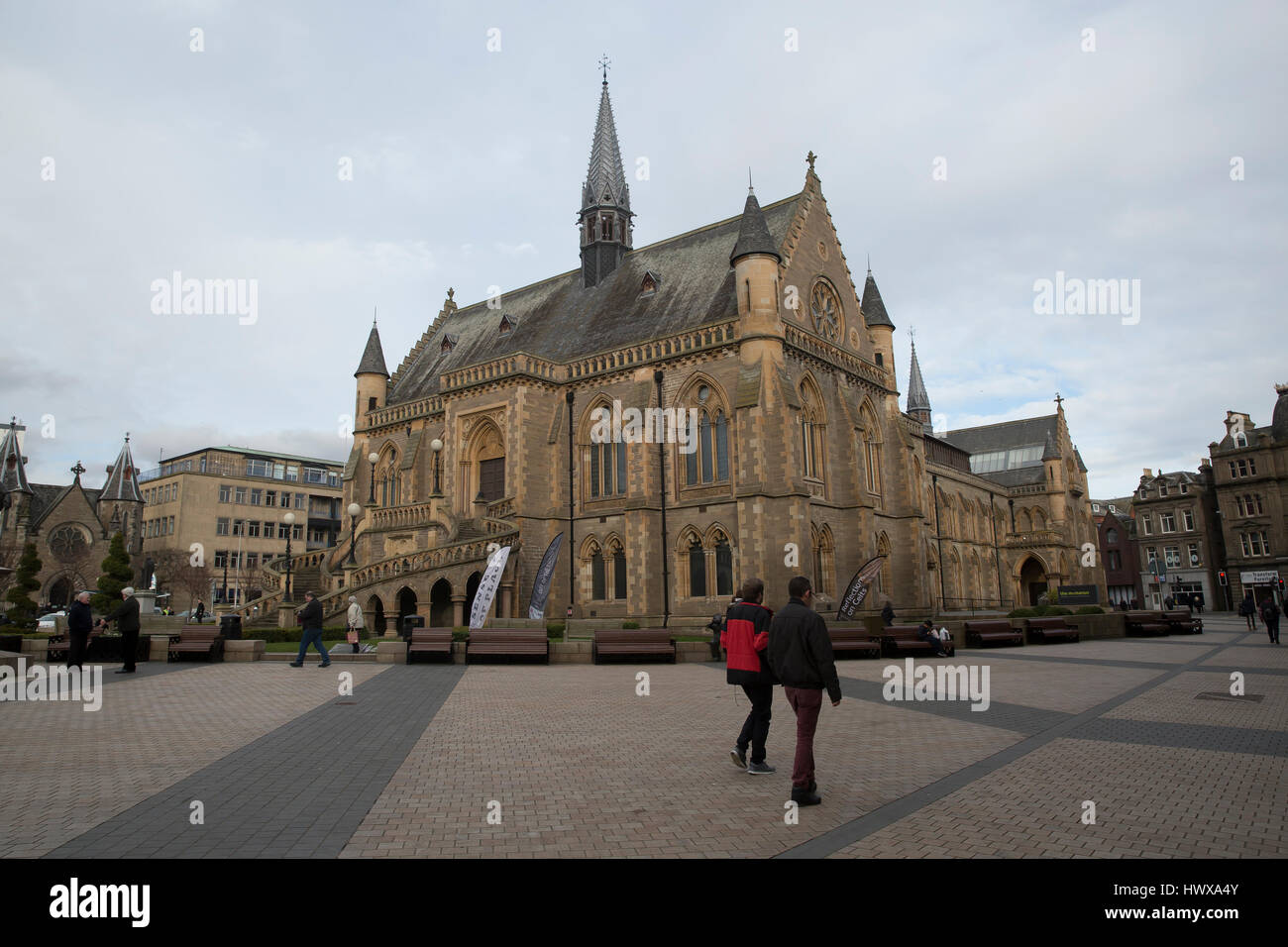 The McManus, Dundee's Art Gallery and museum Stock Photo - Alamy