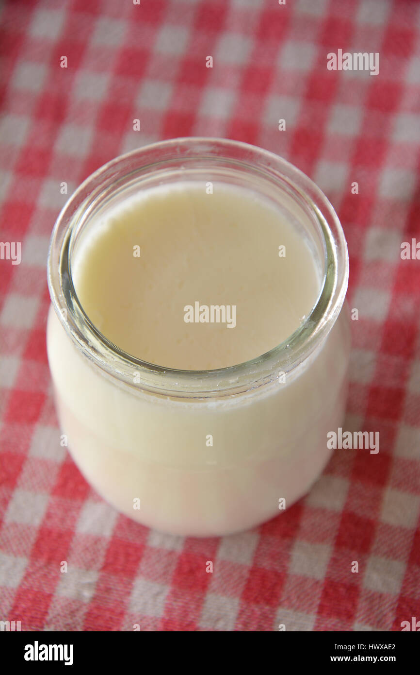 Yogurt pot hi-res stock photography and images - Alamy