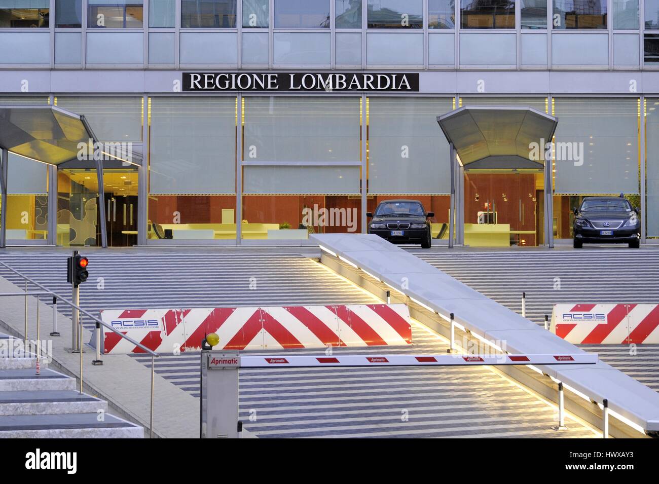 Milan (Italy), the palace headquarters of Lombardy Region Authority ...