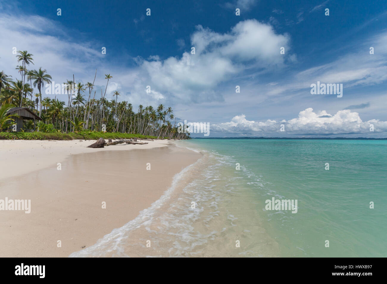 Paradise beach landscape Stock Photo - Alamy