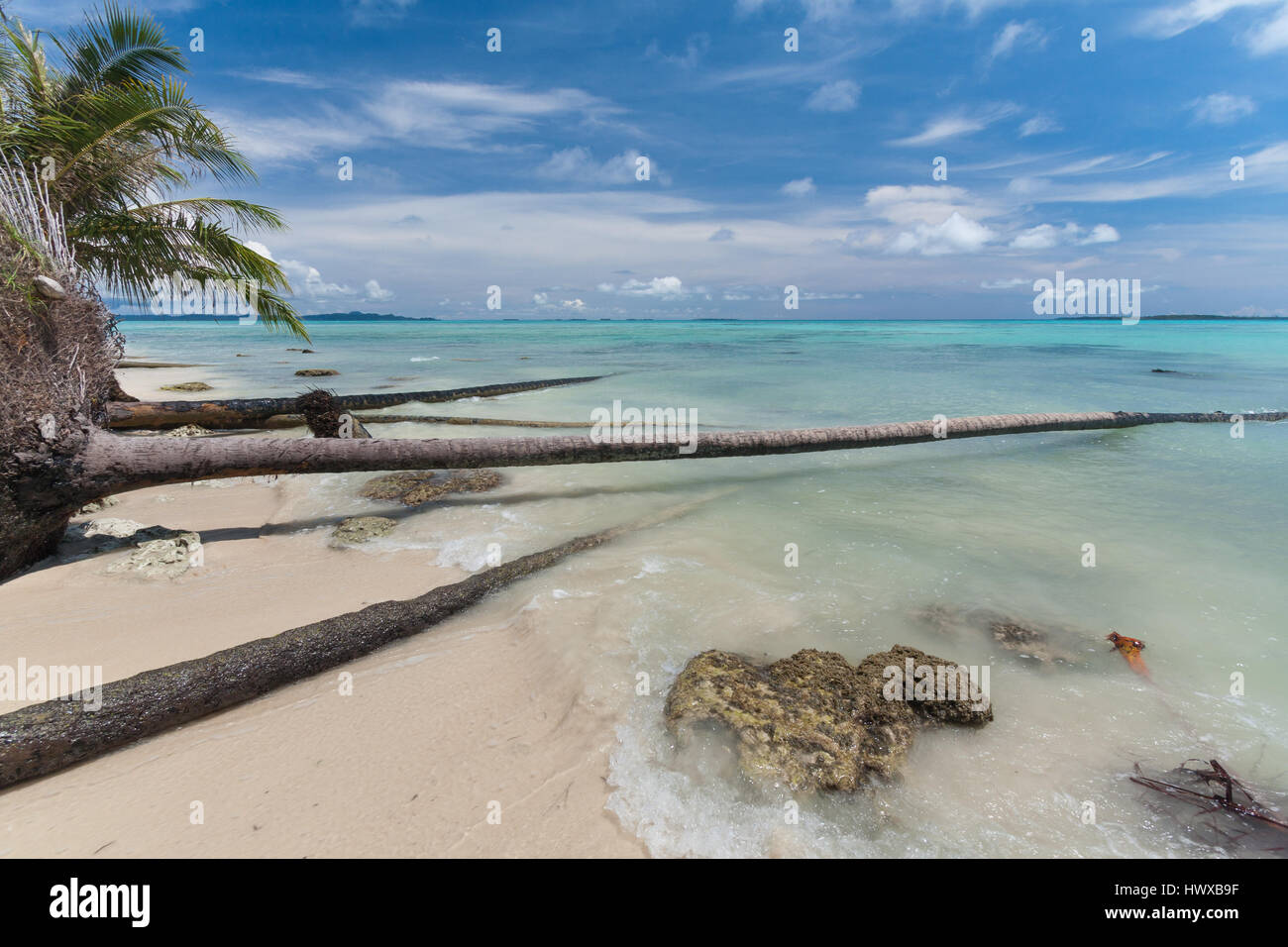 Paradise beach landscape Stock Photo - Alamy