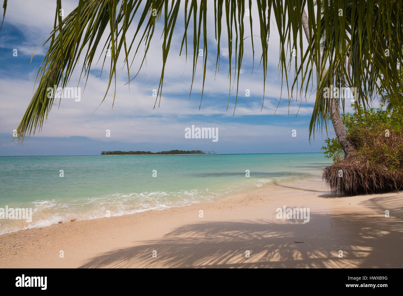 Paradise beach landscape Stock Photo - Alamy