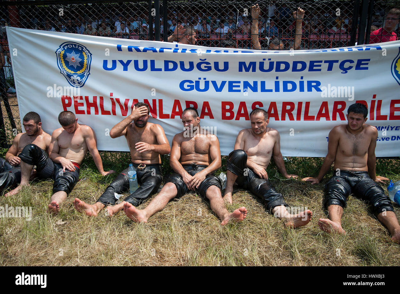 TURKEY, EDIRNE: Historical "Kirkpinar Oil Wrestling" is the world's ...