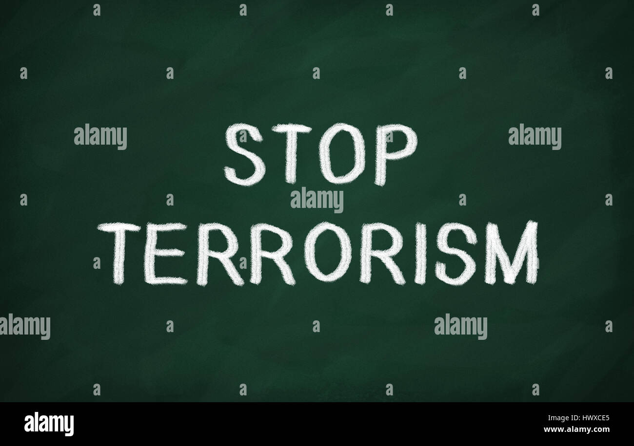 Stop terrorism hi-res stock photography and images - Alamy