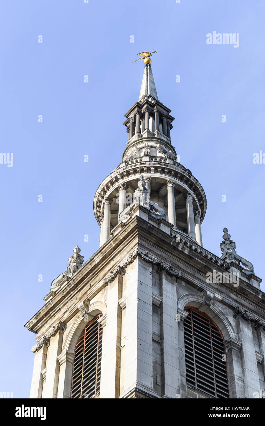 St. mary le bow bell tower hi-res stock photography and images - Alamy