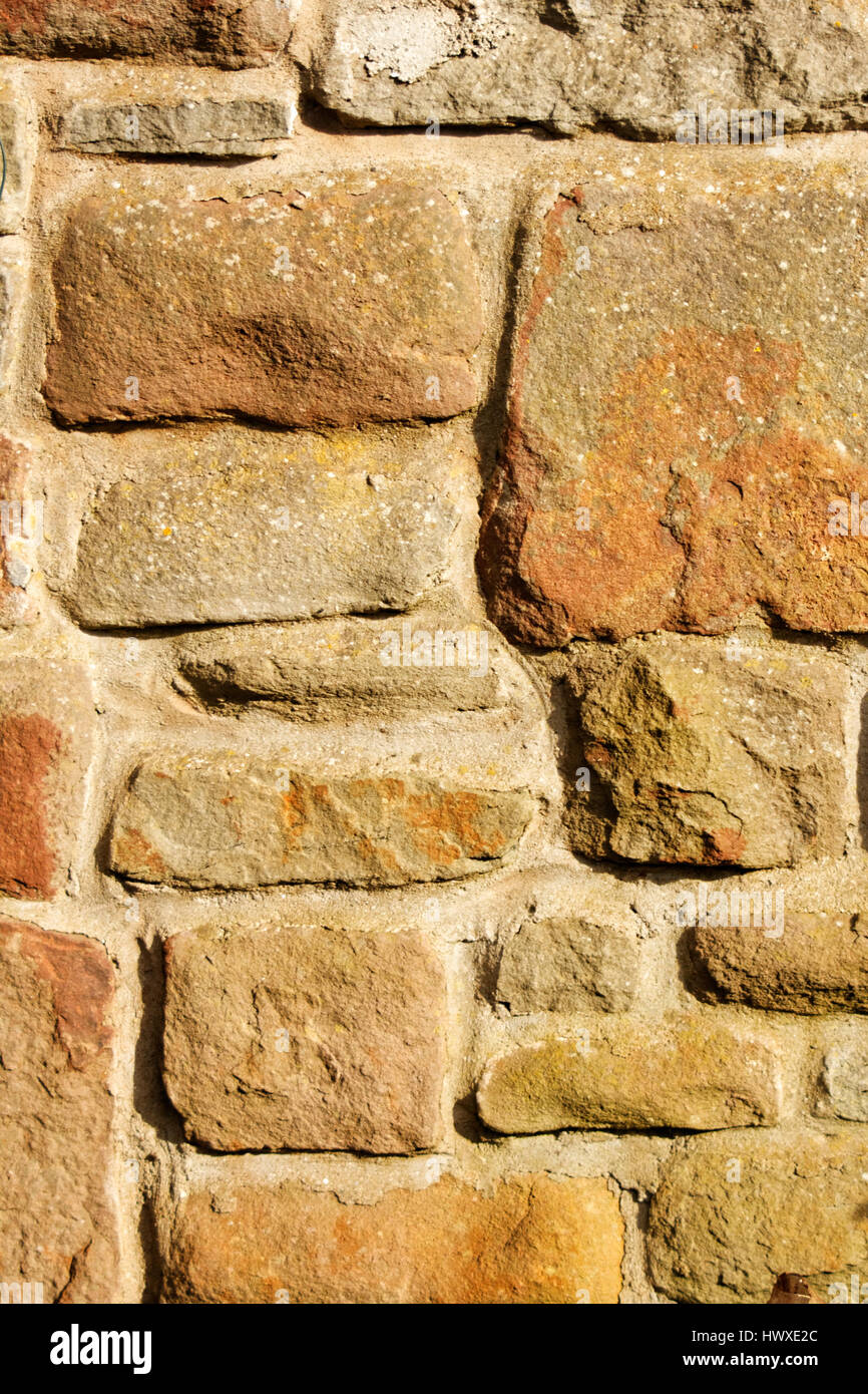 Old stone wall Stock Photo - Alamy