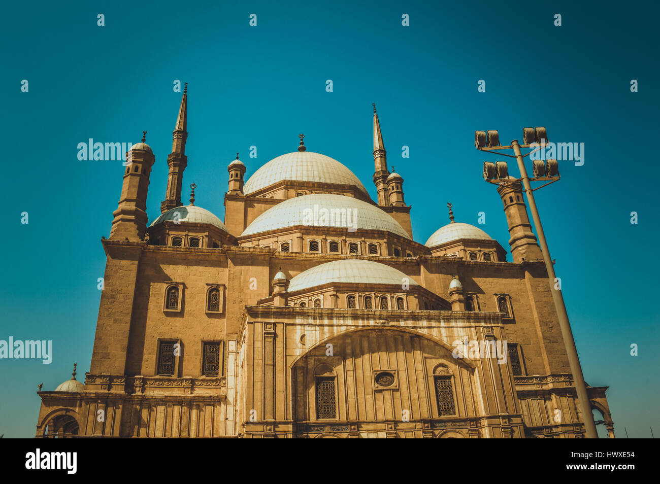 view of muhammad ali mosque Stock Photo - Alamy