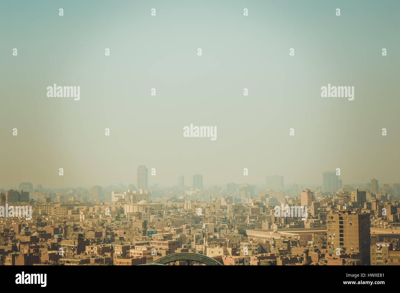 cityscape background, high buildings at cairo, egypt Stock Photo - Alamy