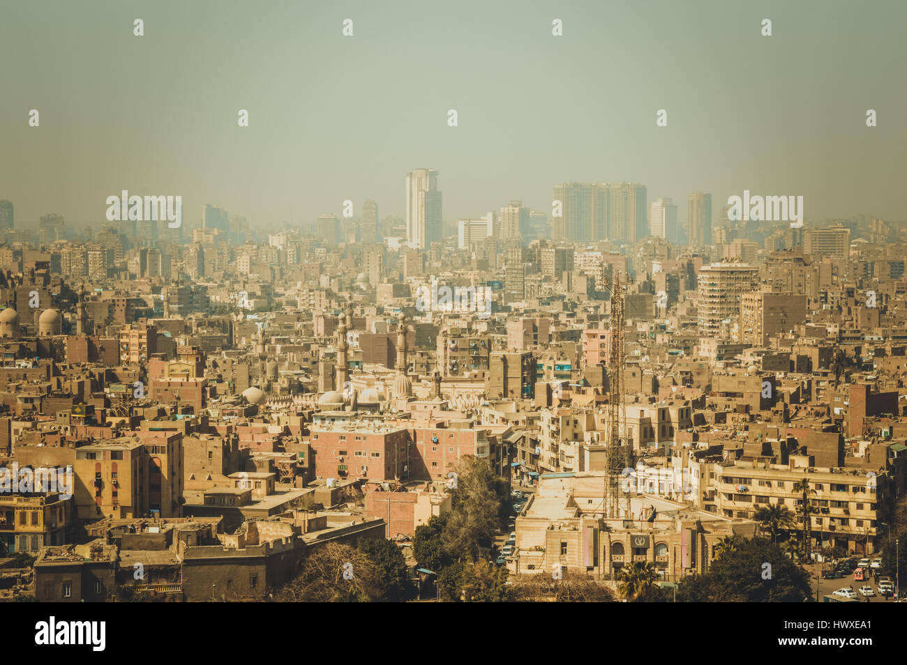 high old buildings at cairo, egypt Stock Photo - Alamy