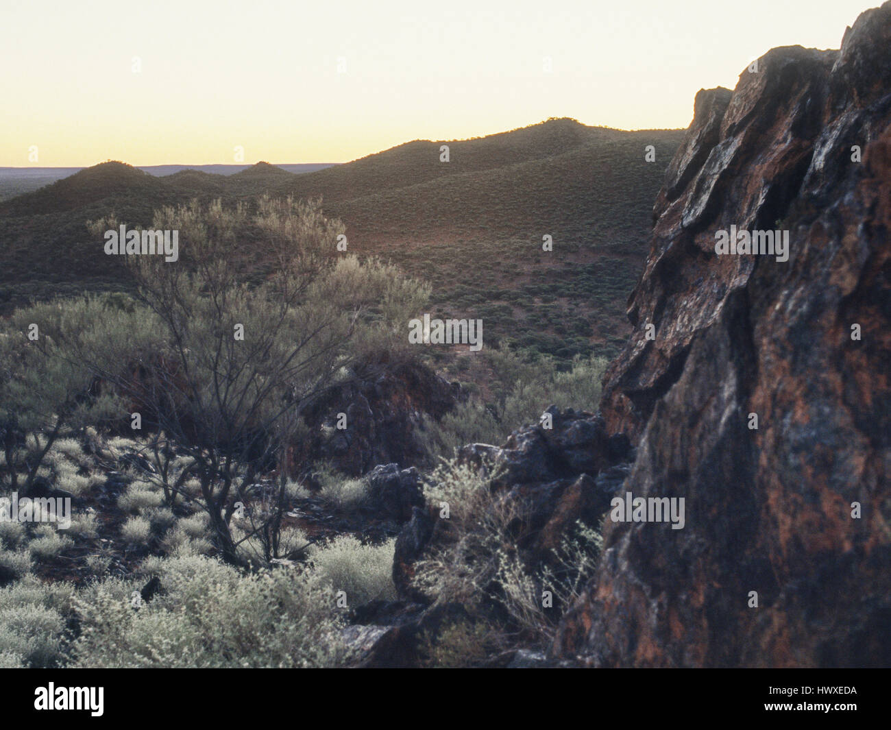 Wilgie Mia ancient ochre mine Murchison District Western Australia ...