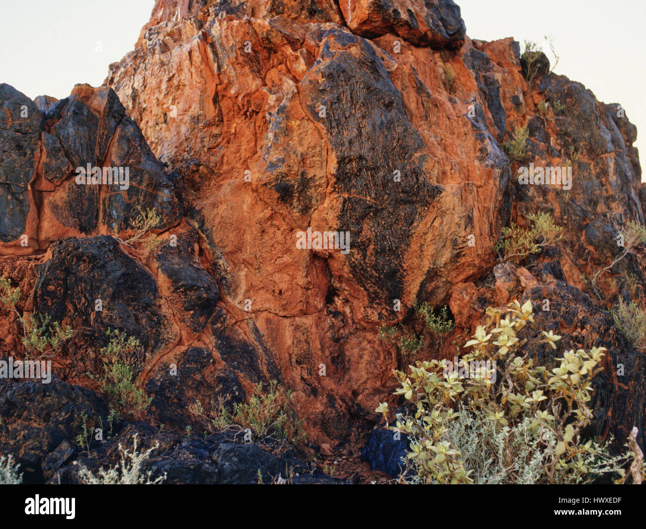 Wilgie Mia ancient ochre mine Murchison District Western Australia ...