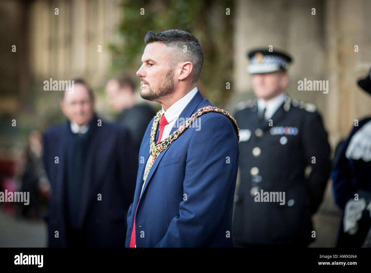 A vigil is held in Albert Square , Manchester City Centre. The Lord ...
