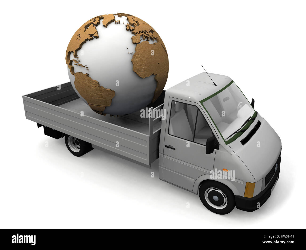 the transportation of the Earth Stock Photo - Alamy