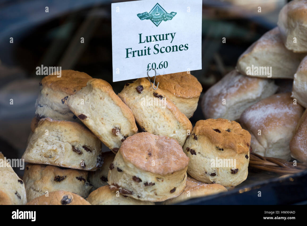 Peak District village of Bakewell Derbyshire England Stock Photo - Alamy