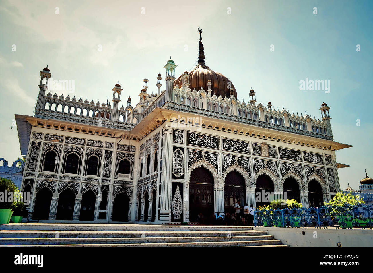 Chota Imambara Lucknow Uttar Pradesh Stock Photo - Alamy
