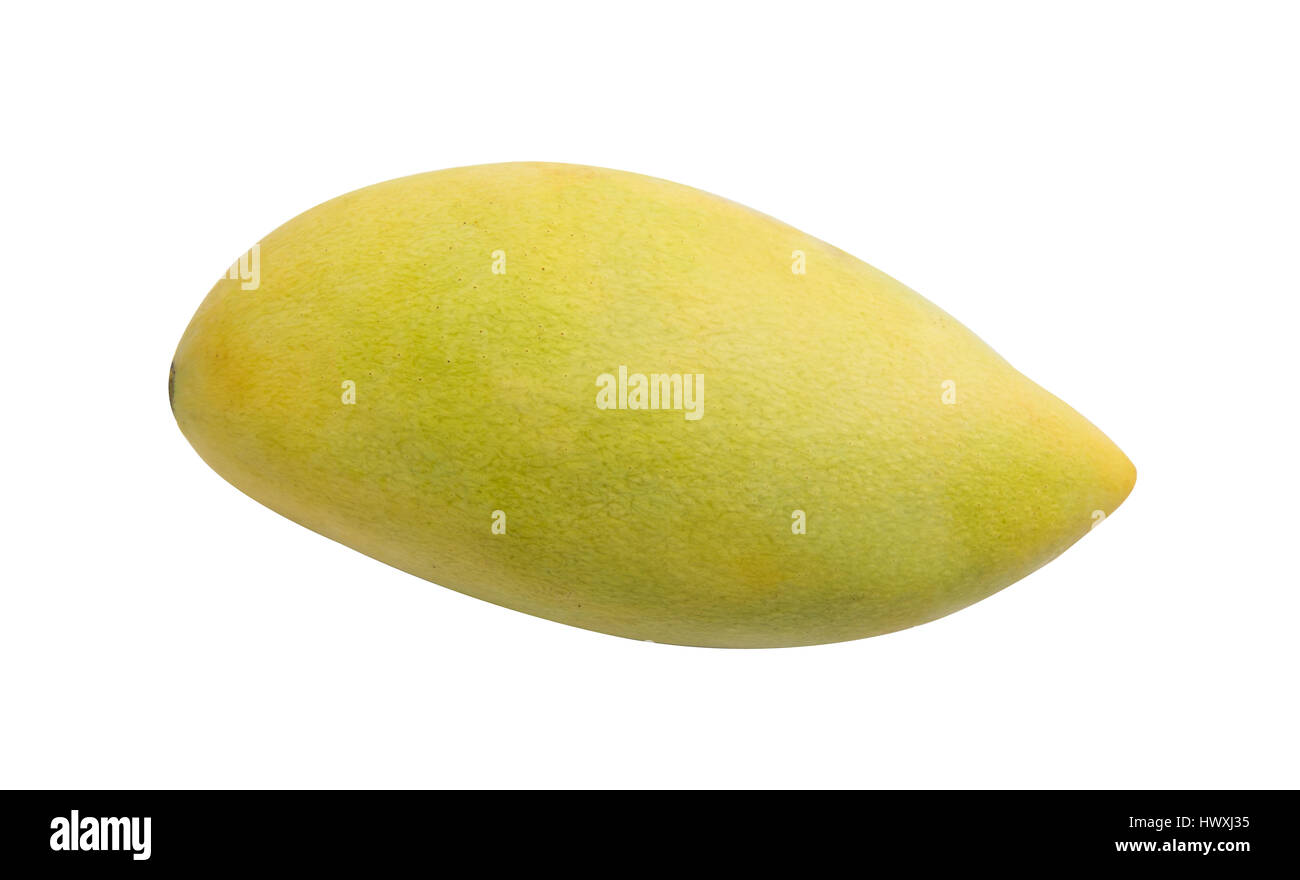 Mango fruit isolated on white background Stock Photo - Alamy