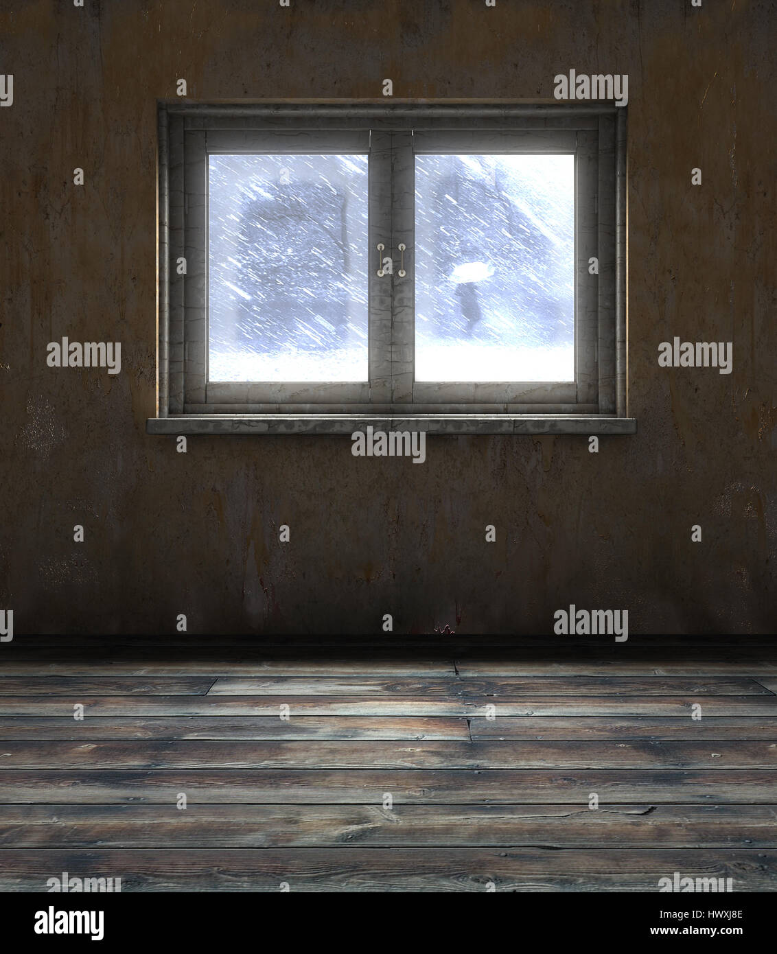 Poor room interior illustration hi-res stock photography and images - Alamy